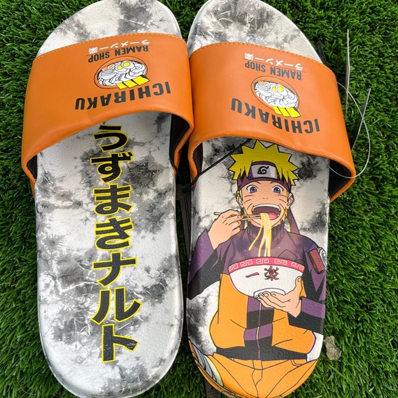 Shoes | Naruto Shippuden Mens Sandals Slides Mdium New | Poshmark